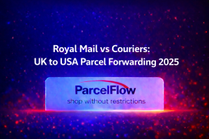 Royal Mail vs Couriers: UK to USA Parcel Forwarding 2025